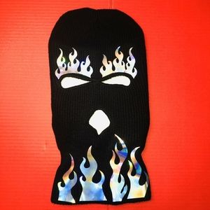 Accessories | Flames Ski Mask Full Face Mask | Poshmark